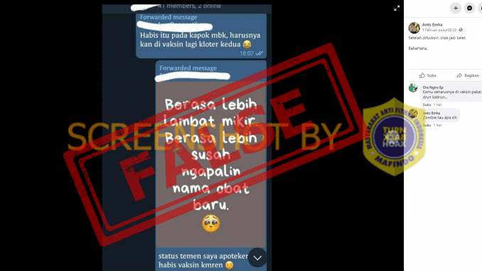 [SALAH] “Setelah difucksin, otak jadi Lelet”