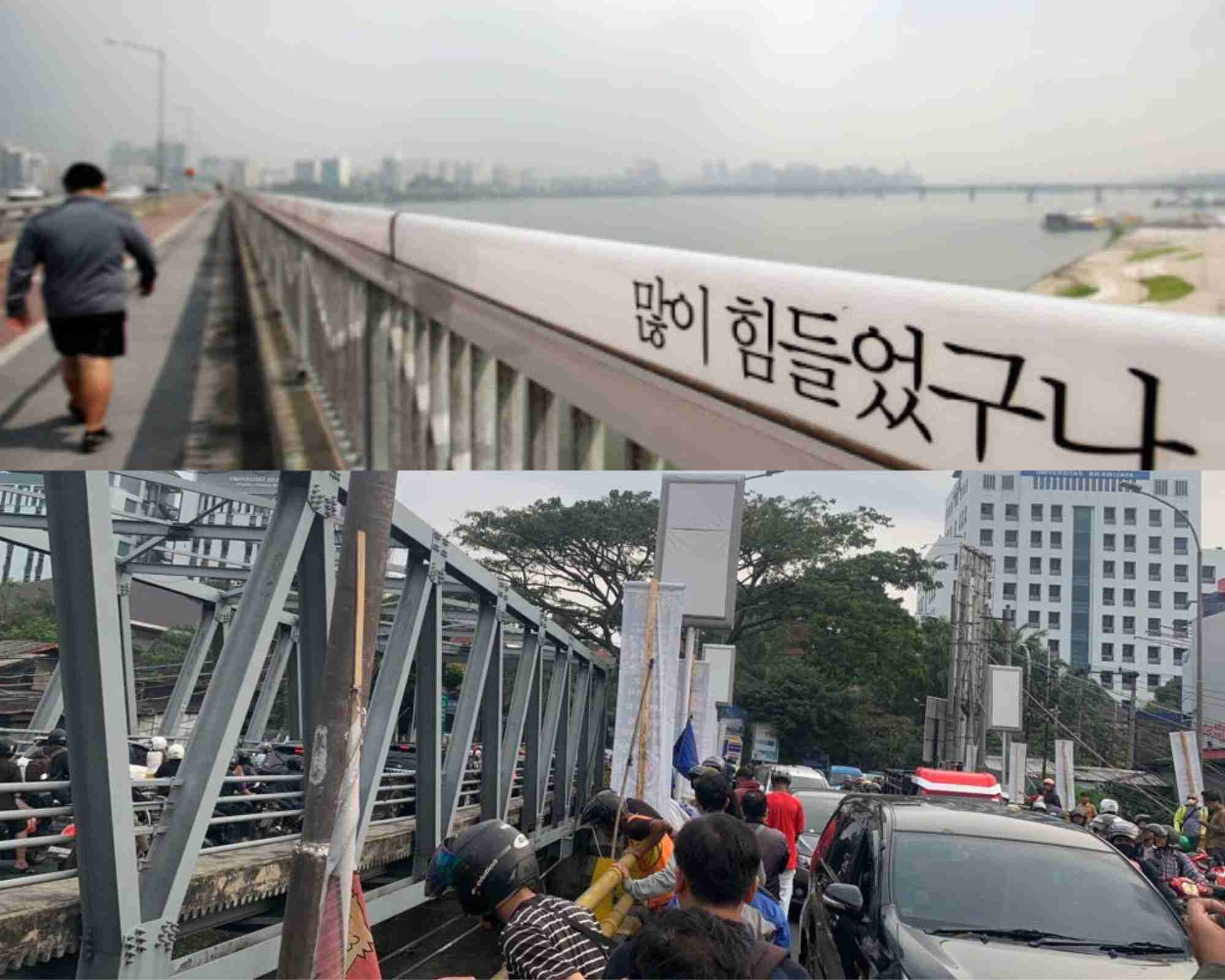 Jadi Tempat Bunuh Diri, Publik Miripkan Jembatan Suhat dengan Jembatan ...