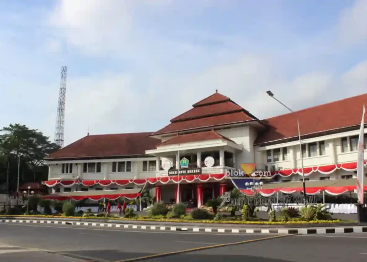 Begini Persiapan Upacara Hari Kemerdekaan di Balai Kota Malang - Blok-a.com