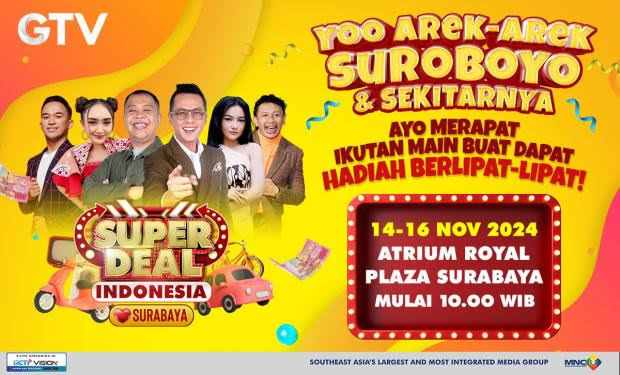Siap Borong Hadiah Fantastis? Tonton Langsung Super Deal Indonesia di ...